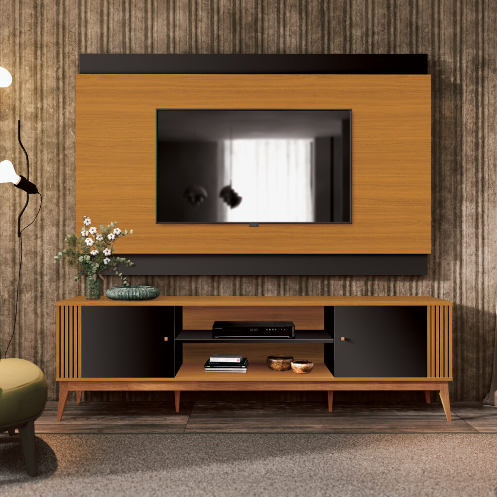 Rack + Painel – Aura Decor